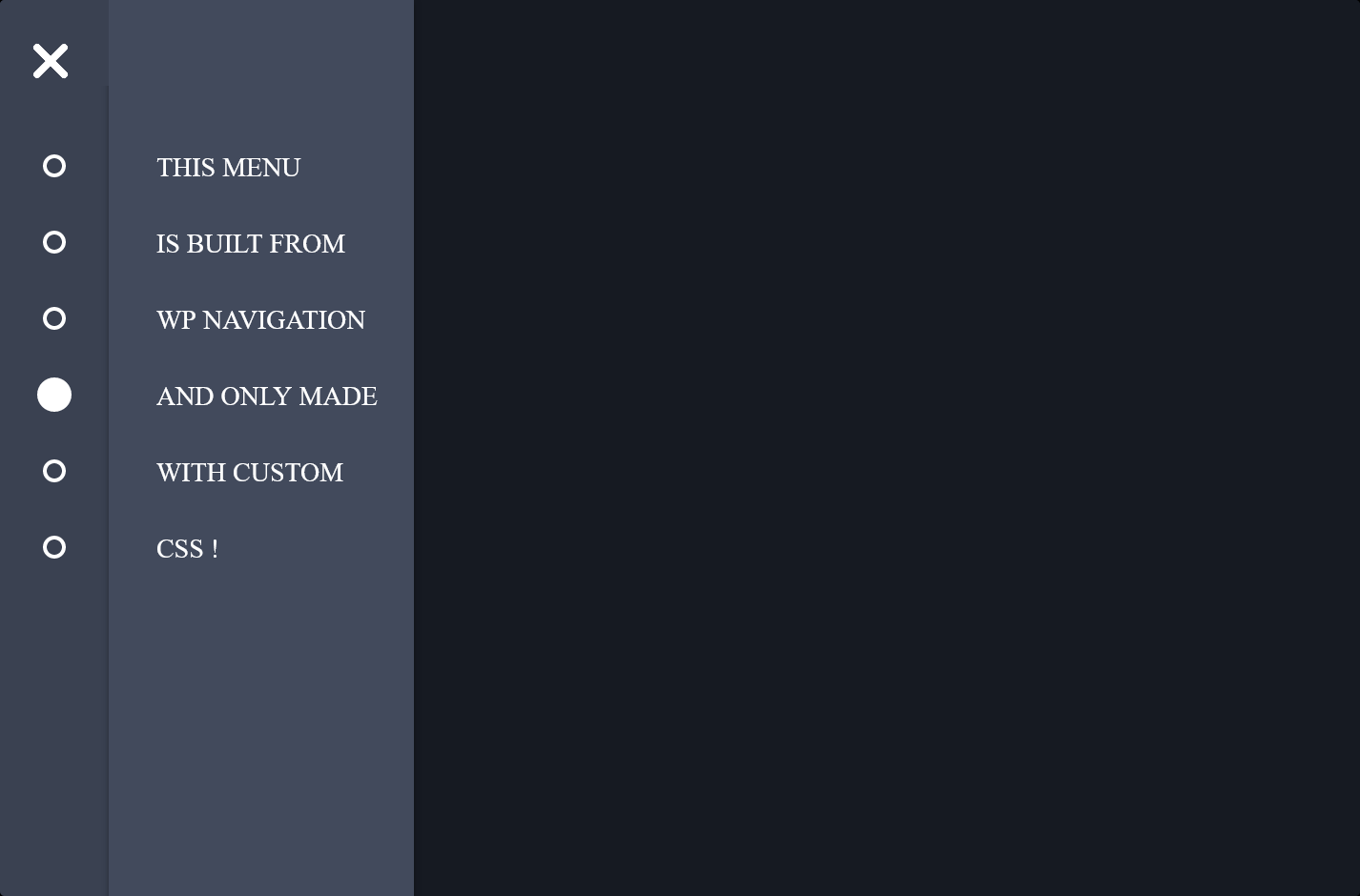 CSS Menu #19 - Code Example